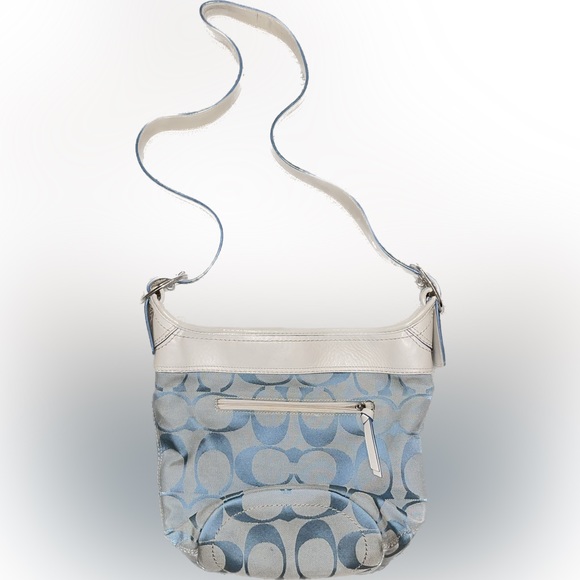 Coach | Bags | Vintage Blue Coach Bag | Poshmark